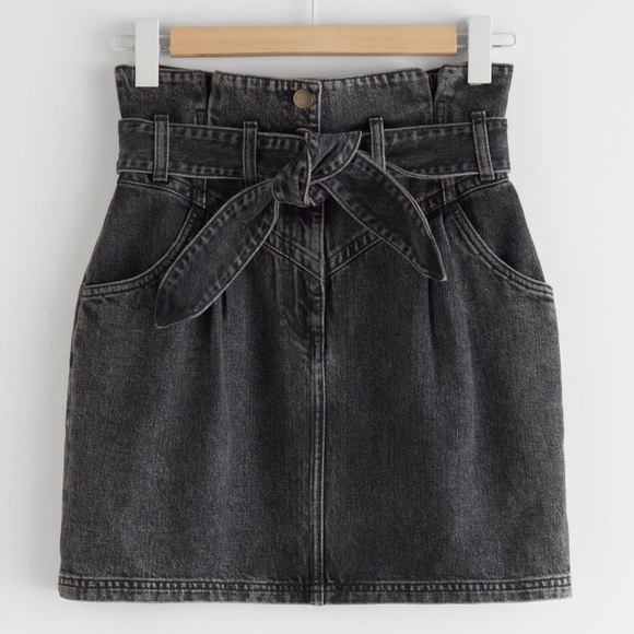 & Other Stories | Skirts | Other Stories Basque Micromini Denim Skirt ...